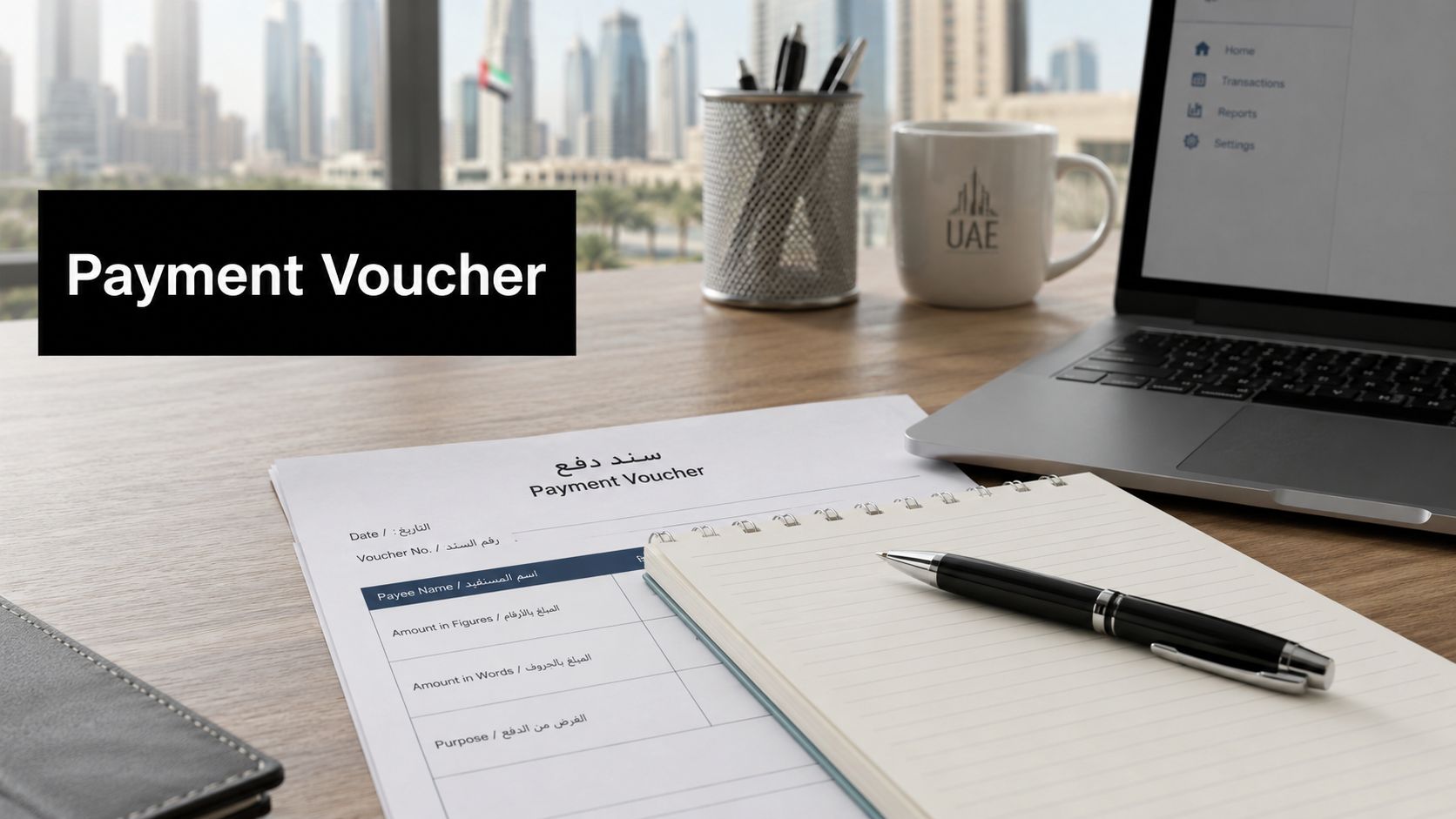 Payment Voucher Template: UAE/GCC Compliance Guide 2026 | Hinawi ERP ...